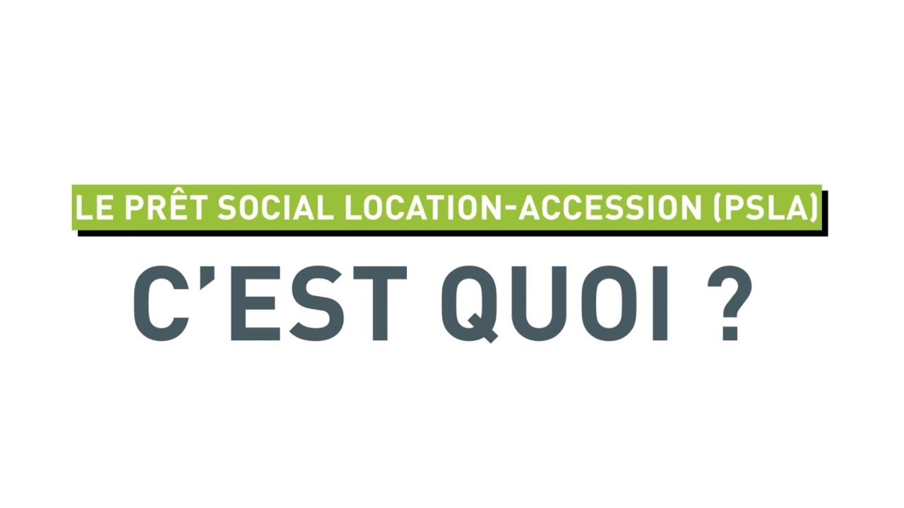Le dispositif PSLA c'est quoi ? - YouTube