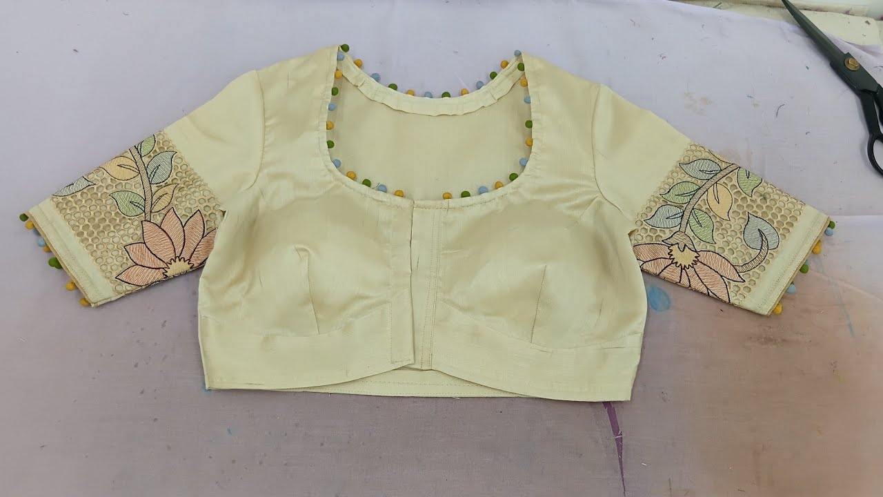 potli balls designer blouse stitching live | learn with me daily ...