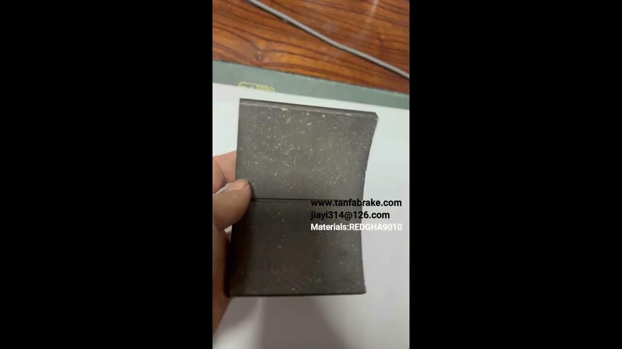 YWZ4-630、YWZ4-700、YWZ4-710、YWZ4-800 Drum Brake pads YW(B)160-220、YW(B)200-220、YW(B)250-300 - YouTube