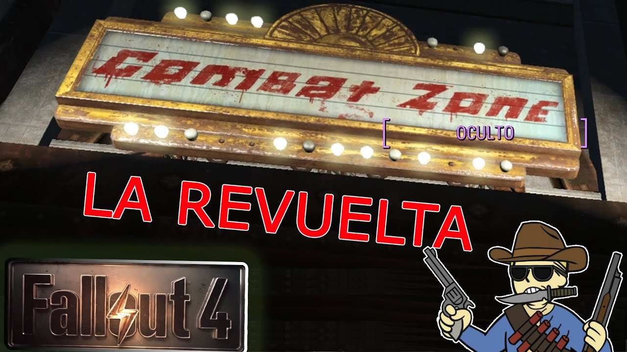 FALLOUT 4 - COMBAT ZONE - YouTube