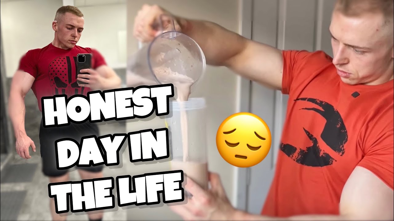 A realistic day at 15 weeks out from natural bodybuilding show - YouTube