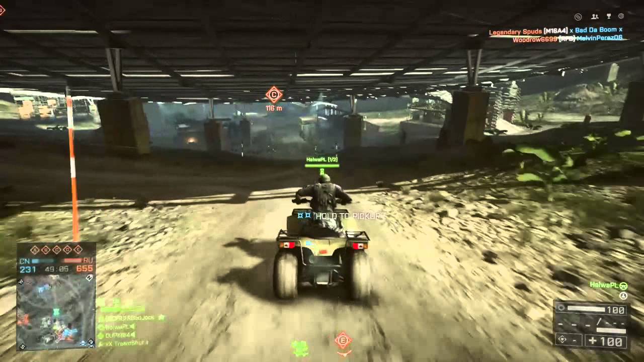 Jihad quad babe! Battlefield 4 BF4 Xbox ONE - YouTube