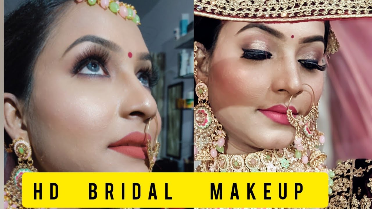 HD BRIDAL MAKEUP TUTORIAL // STEP BY STEP MAKEUP TUTORIAL ️ #hdmakeup ...