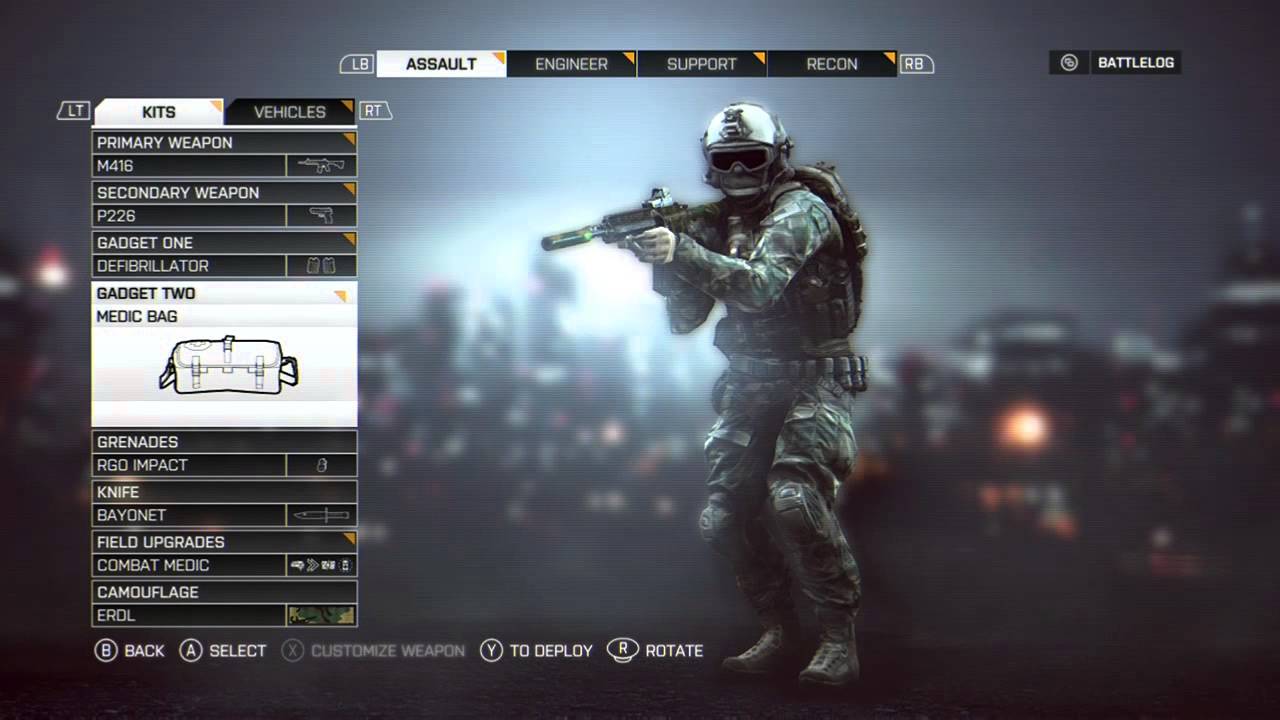 BF4: The Best Assault Class Setup! - YouTube