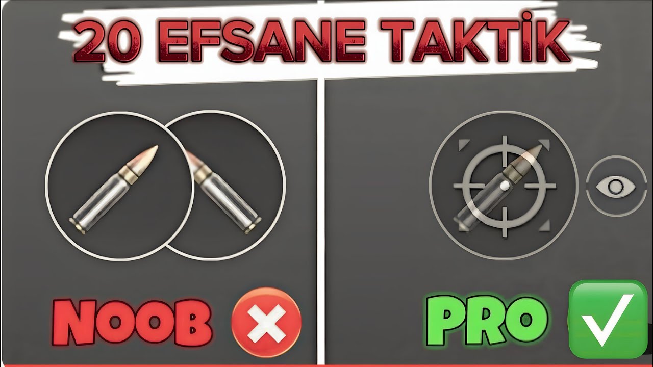 SİZİ PRO YAPACAK 20 EFSANE TAKTİK, PUBG EFSANE TAKTİKLER - YouTube