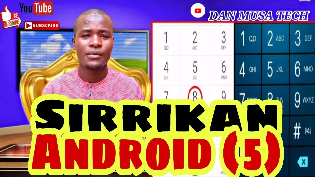 Boyayyun Sirrikan Android (5) - Dan Musa Tech - YouTube