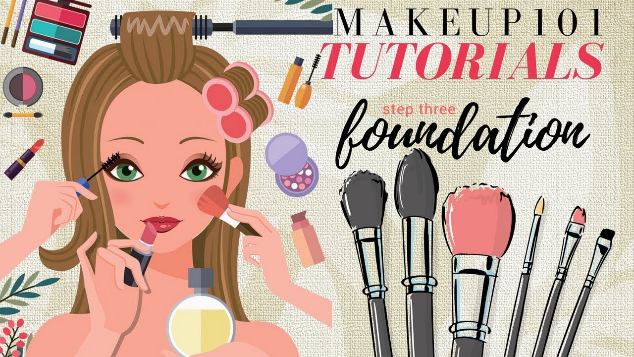 Makeup 101 Step by Step Tutorial: Step 3 - Foundation - YouTube
