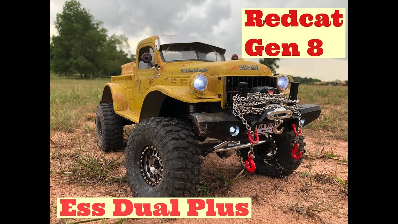 Redcat Gen8 |with ESS Dual Sound Plus in Weathered Dodge Power Wagon ...