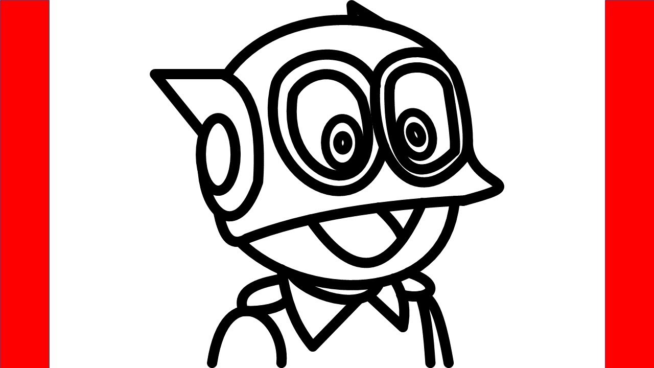 How To Draw Mitsuo Suwa From Perman - Step By Step Drawing - YouTube