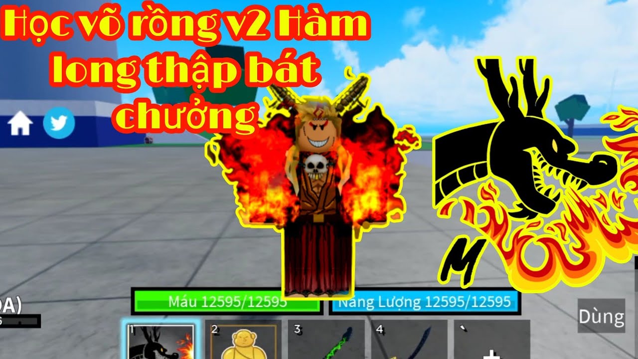 ROBLOX: Chi tiết cách nâng long trảo thủ v2, dragon talon - YouTube