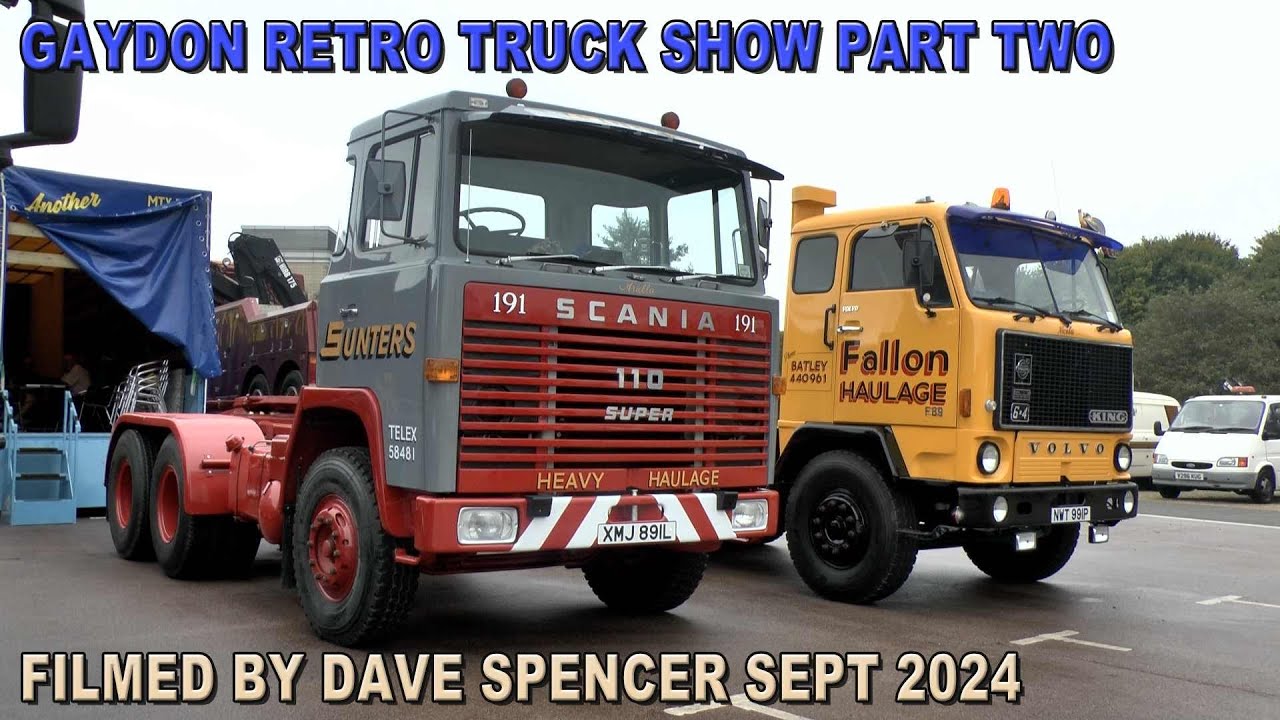 5313 GAYDON RETRO TRUCK SHOW Pt2 SEPT 2024 YOUTUBE VERSION - YouTube