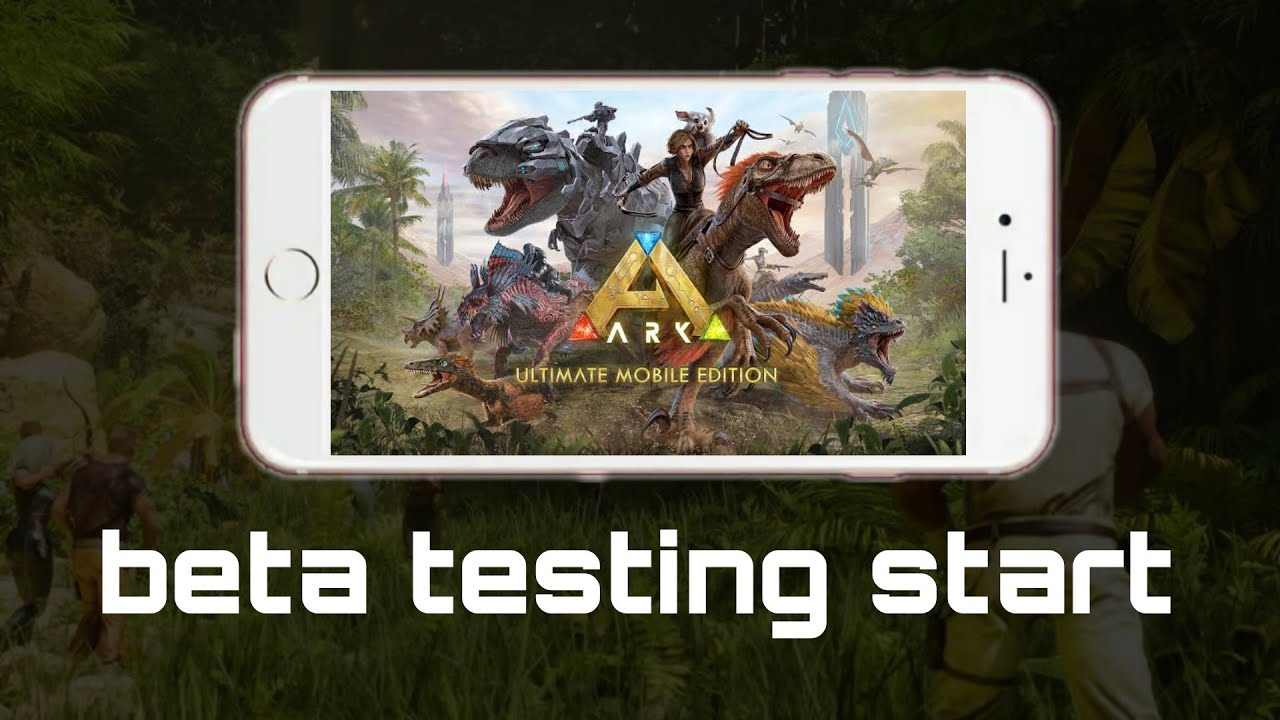 Ark Mobile beta testing start 😱 - YouTube