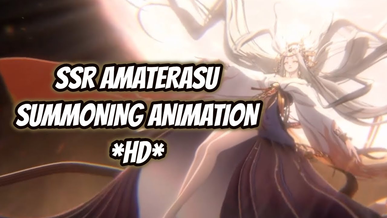 [ONMYOJI] SSR AMATERASU SUMMONING ANIMATION *HD* - YouTube
