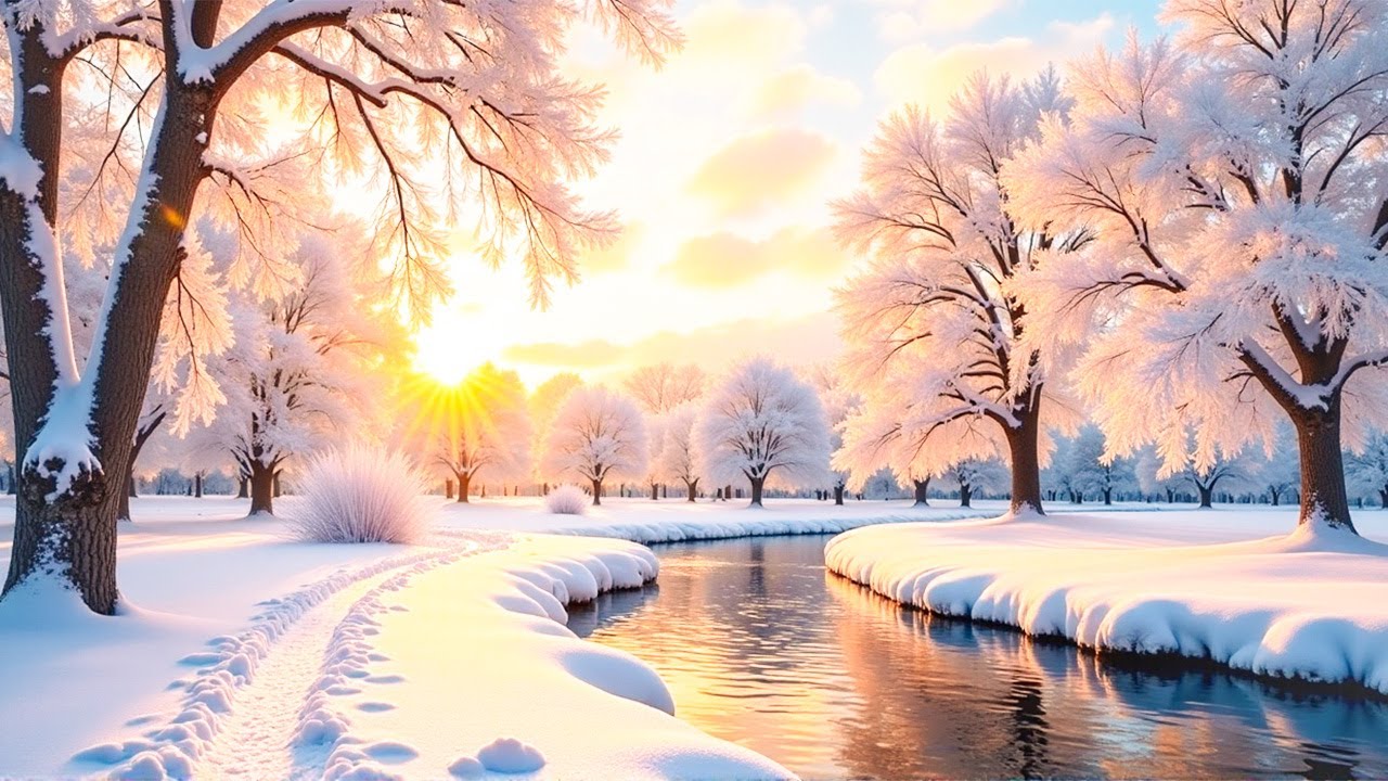Tranquility Now: Embrace Relaxing Winter Music ️ for a Peaceful 🌟 and ...