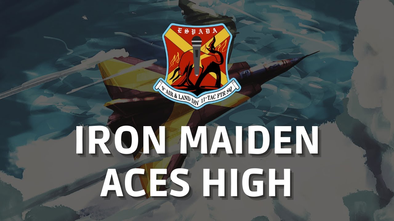 Iron Maiden - Aces High - Karaoke (Instrumental + Lyrics) - YouTube