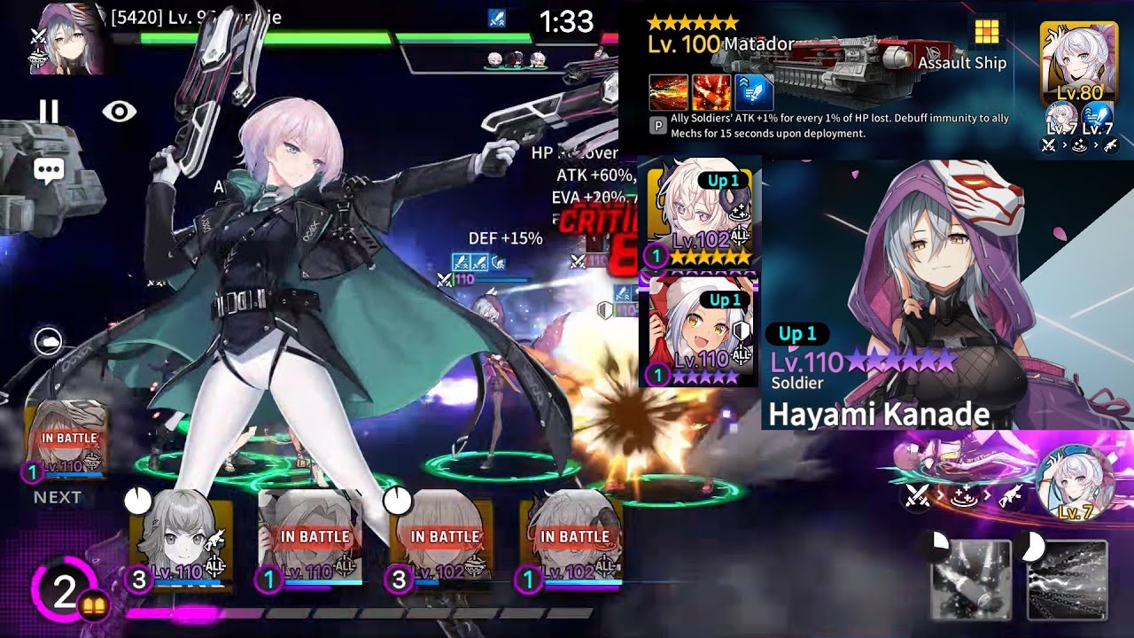 [REPLAY] Counter:Side - Kanade Buff feat. Ella Average Cost 2.0 - YouTube