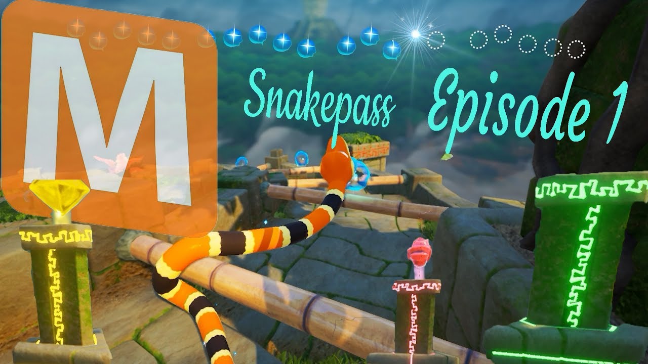 Snake Pass: The Happiest Snake you have ever seen!!! (Slither Snake ...