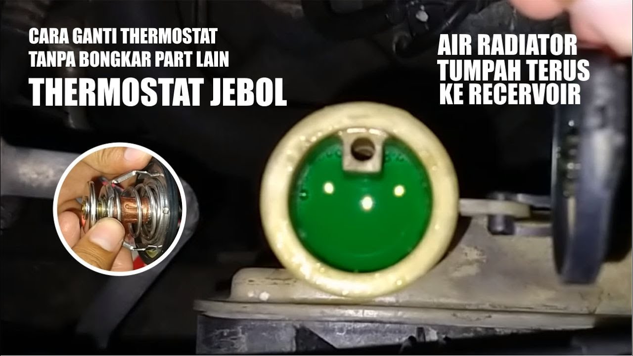 Cara Ganti Thermostat Radiator Mobil Vios/Yaris | Penyebab Air Radiator ...