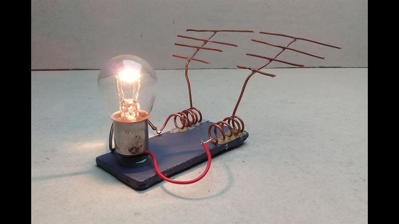 Wireless signals electricity generator , free energy device new project ...