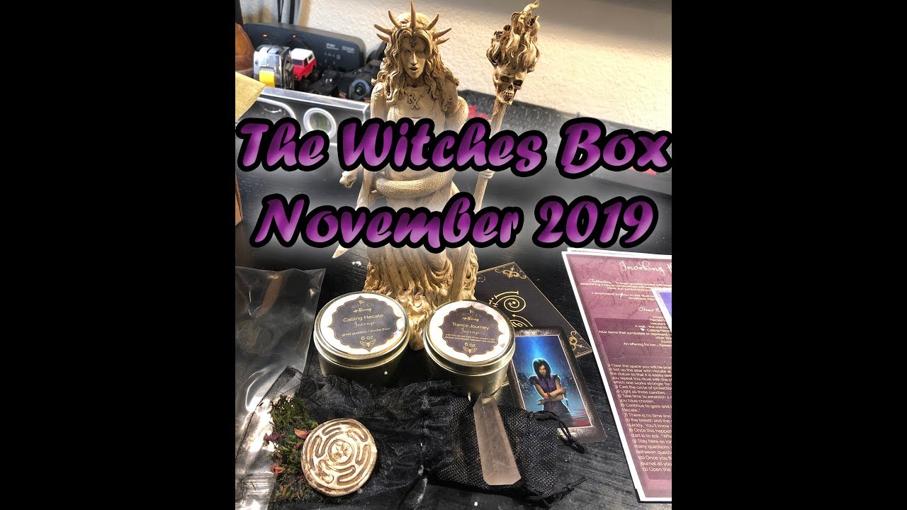 The Witches Box November 2019 - YouTube