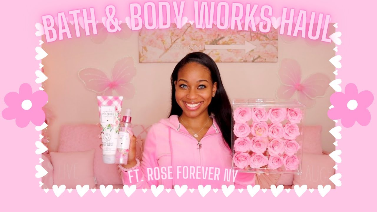 Bath & Body Works Haul Ft. Rose Forever NY 🎀 | Pink & Girly Haul - YouTube