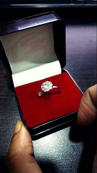 Movable American Diamond Ring💍 - YouTube
