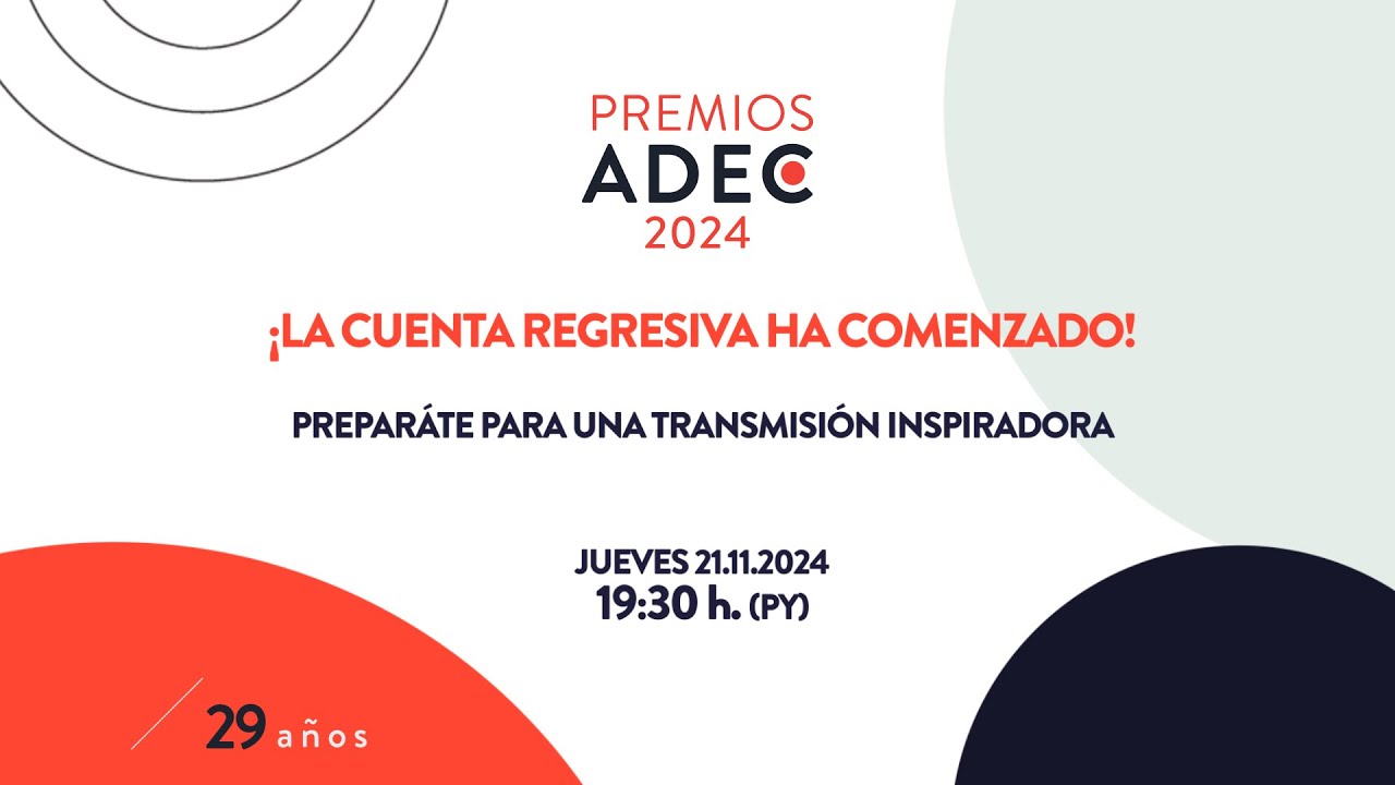 Ceremonia de Entrega Premios ADEC 2024 - YouTube