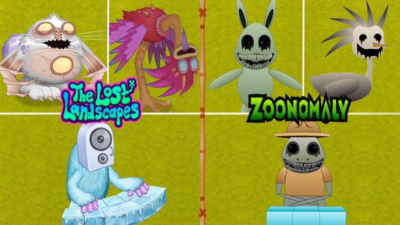 MonsterBox DEMENTED DREAM ISLAND with TRANSFORM INTO ZOONOMALY | MSM ...