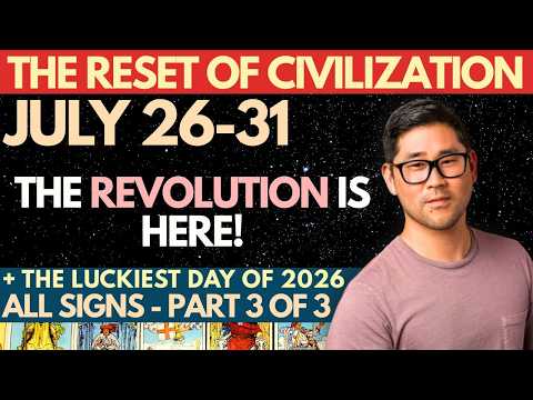 Luckiest Day of 2026 + Rare Full Moon Not Seen in 250 Years 🌕 July 26-31 — All Signs 🌠