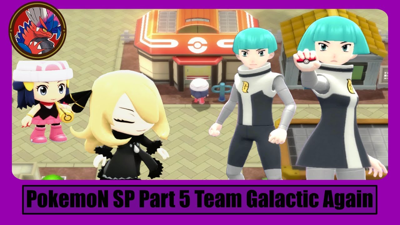 Pokemon SP Playthrough Part 5 Team Galactic - YouTube