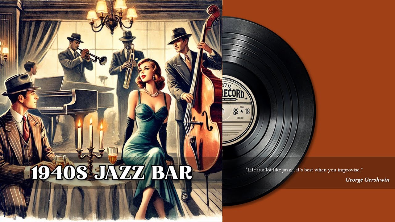 Step Into a 1940s Jazz Bar – The Ultimate Vintage Jazz Experience - YouTube
