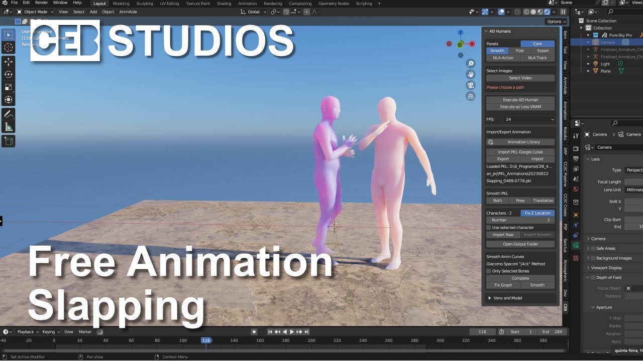 Free Animation Download - Slapping - YouTube