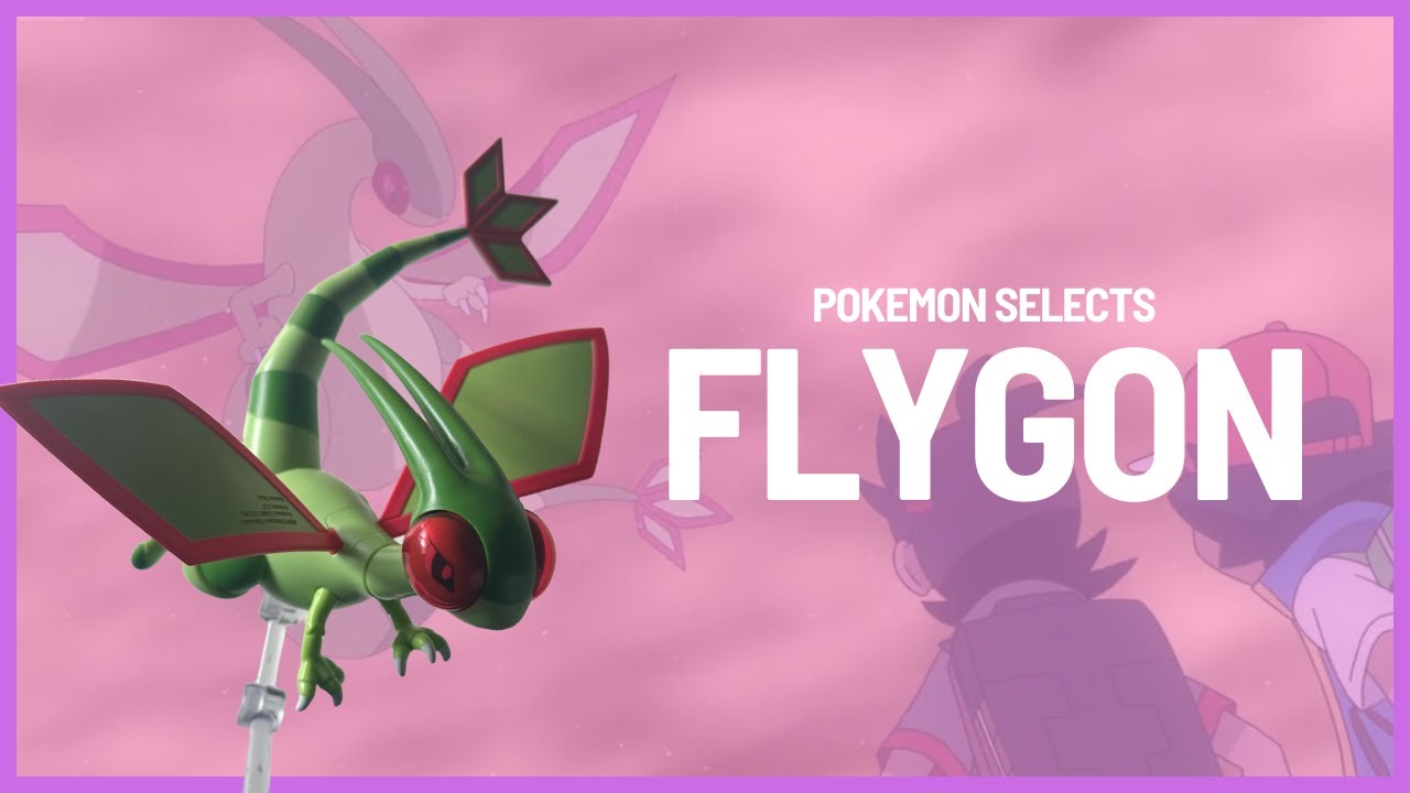 Pokemon Selects Flygon Review | YogFigs - YouTube