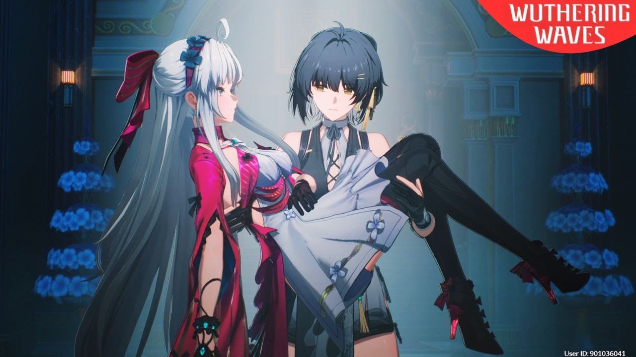 Rover Carries Carlotta Cutscene Wuthering Waves - YouTube