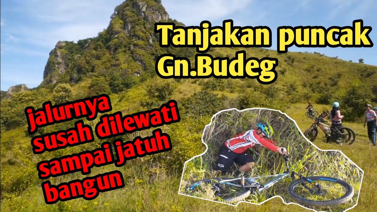 Extrimenya tanjakan bukit gunung budeg//Tulungagung/Jawatimur - YouTube