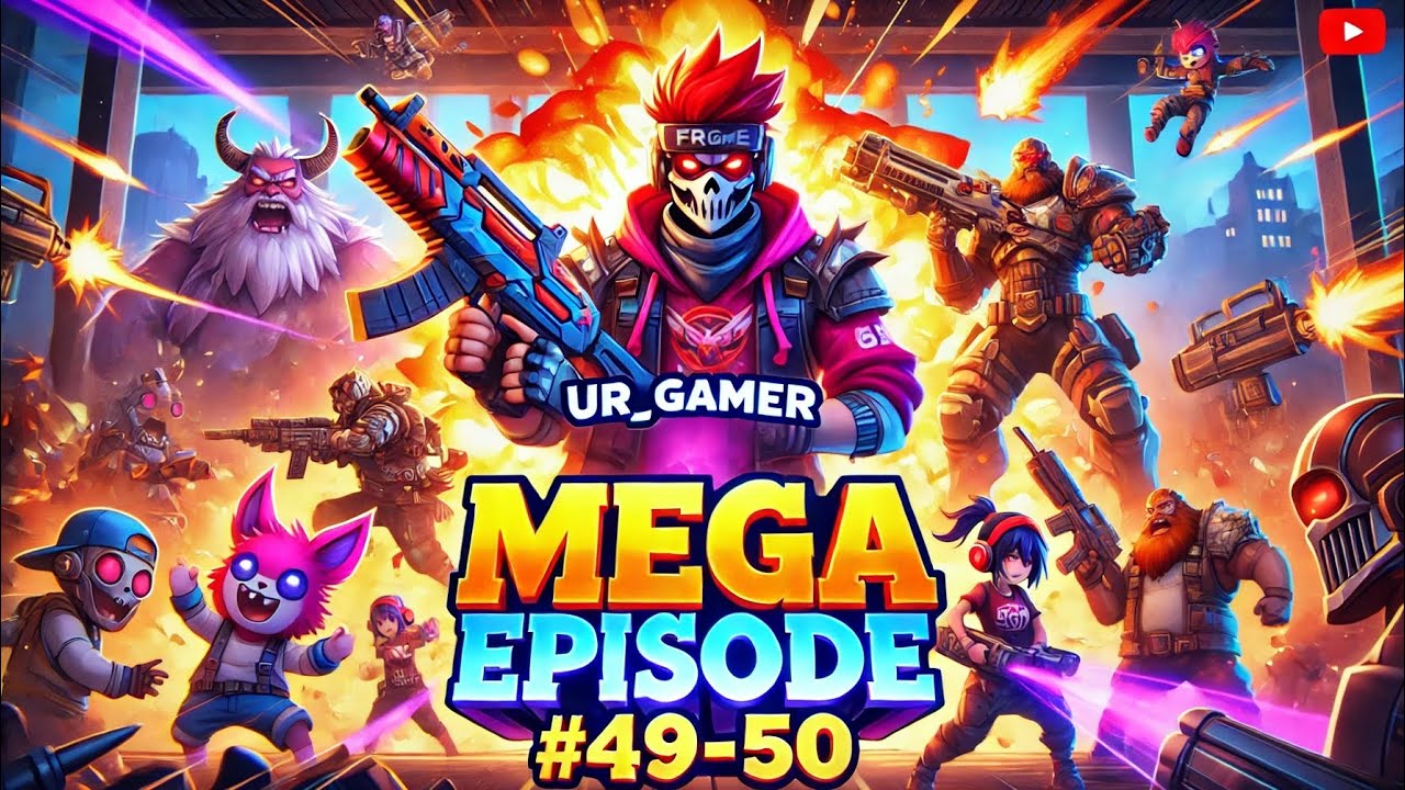 🔥 FRAG Mega Episode #49-50 | First Time Ever! 🤯 UR_Gamer’s Ultimate ...