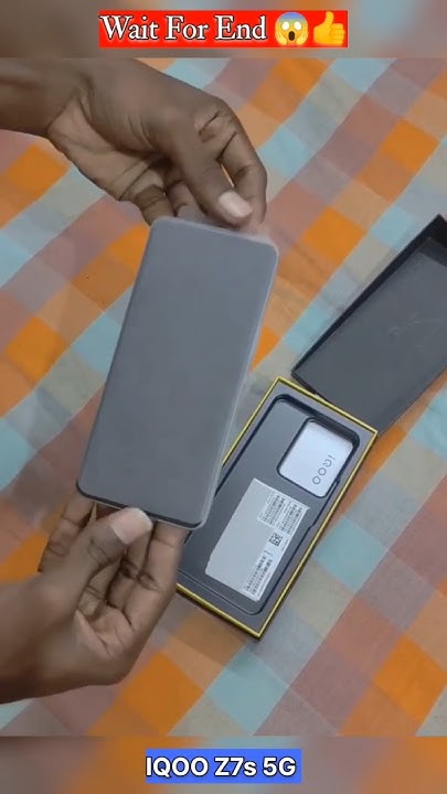 iqoo z7s 5g phone unboxing 🤯😃 #shorts #viral #iqooz7s #smartphone #phone #mobilelegends # ...