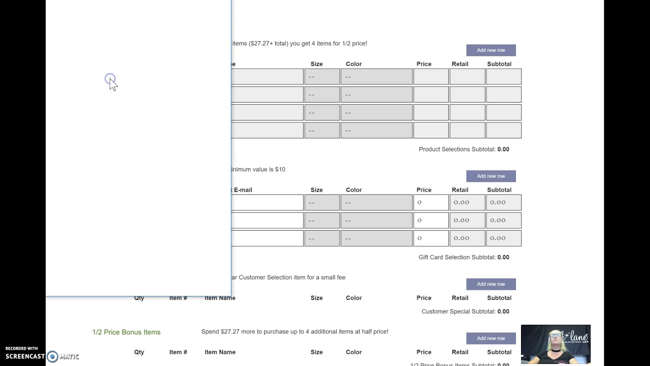 How to Enter a Party Order - YouTube