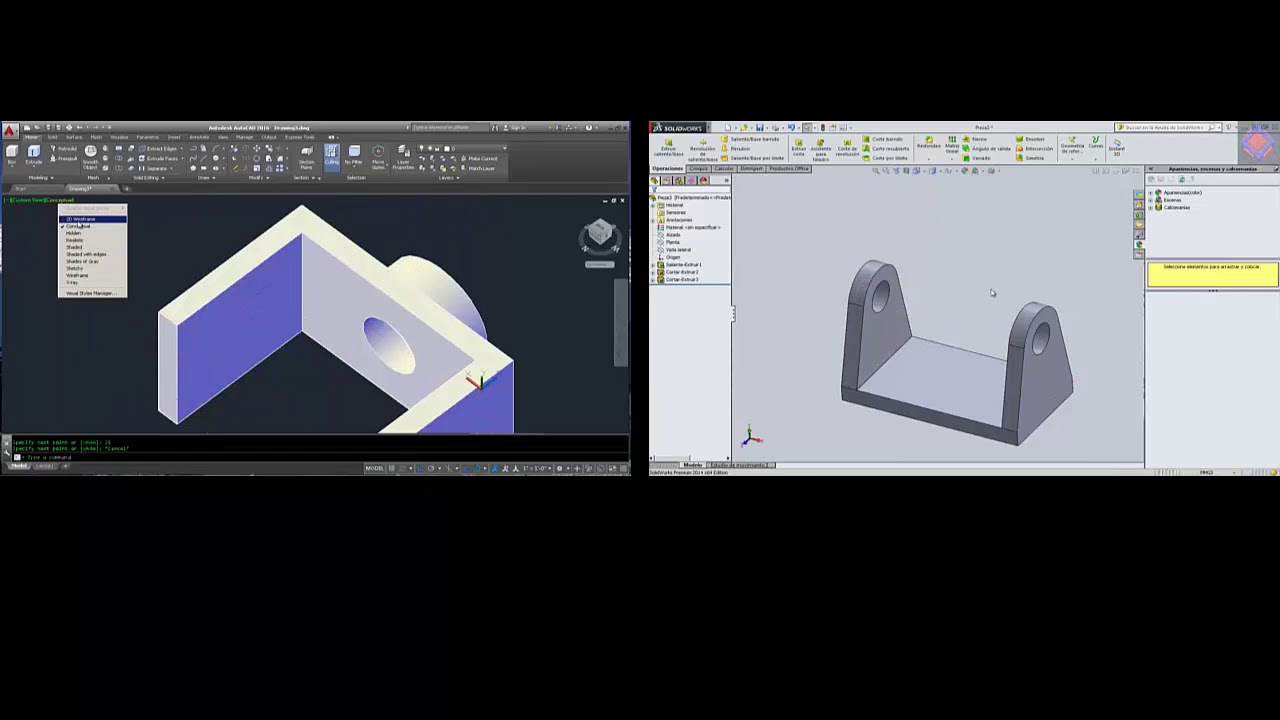 SOLIDWORKS VS AUTOCAD YouTube solidworks-vs-autocad-youtube