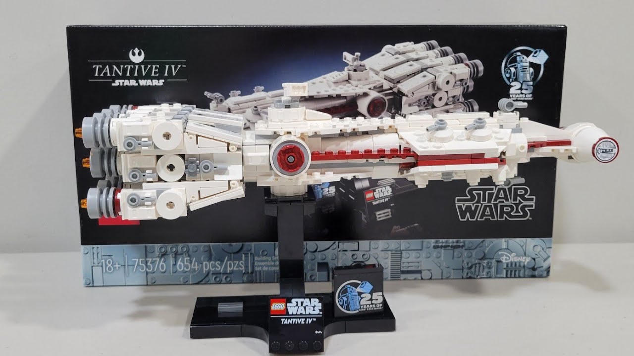 Lego Star Wars Tantive IV Midi-Scale 75376 REVIEW! EARLY RELEASE! - YouTube