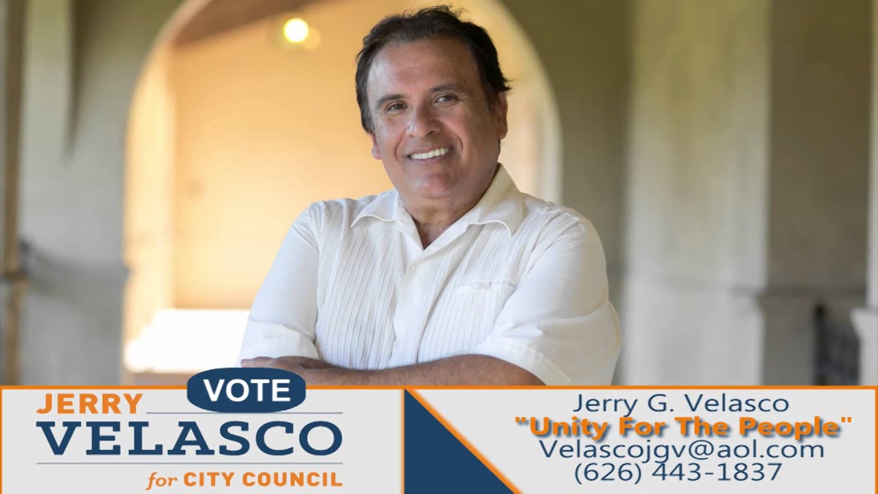 Jerry Velasco, Candidate for El Monte City Council - English - YouTube