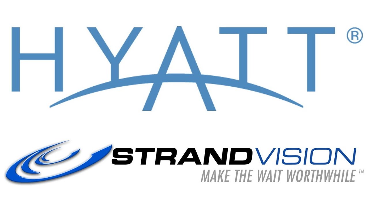 Hyatt Hotel / StrandVision Digital Signage Customer Portal - YouTube