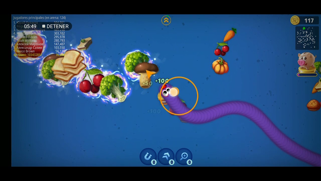 Juego del gusanito 🐛🐛 Worms zone | BG - YouTube