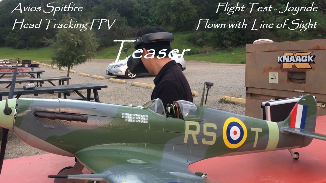 Avios Spitfire Head Tracking FPV Teaser - YouTube