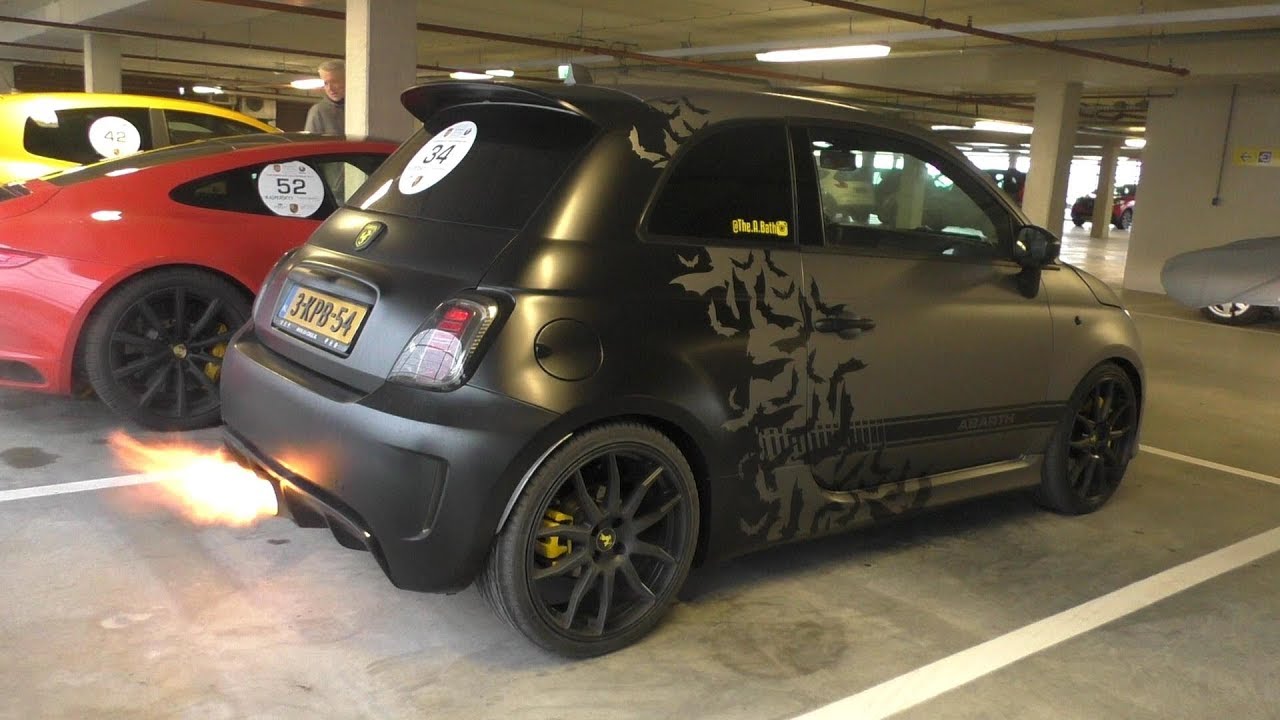 240HP Stage 3 Abarth 500 with Romeo Ferraris Exhaust | LOUD Bangs ...