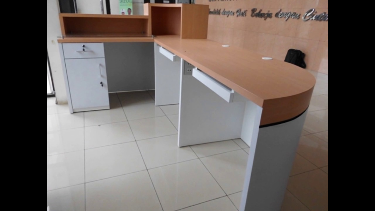 Meja CS - Meja Recepsionis - Front Desk - Interior Kantor Semarang ...