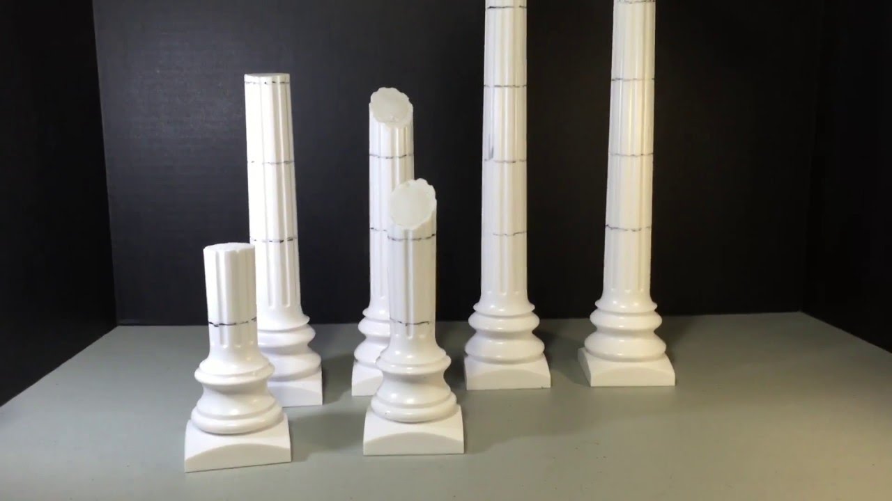 042. Diorama Props Project - Temple Pillars - YouTube