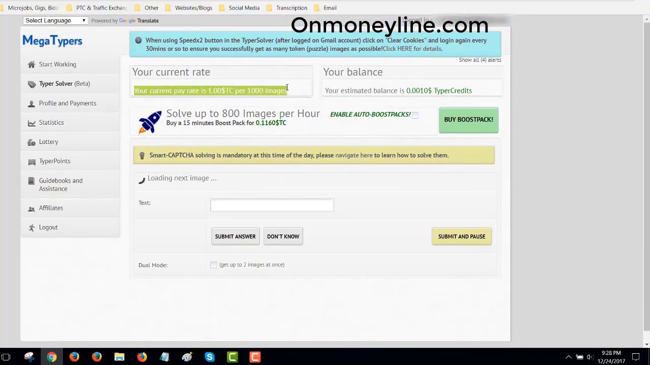 Megatypers Review and Payment Proofs Paypal - Onmoneyline - YouTube