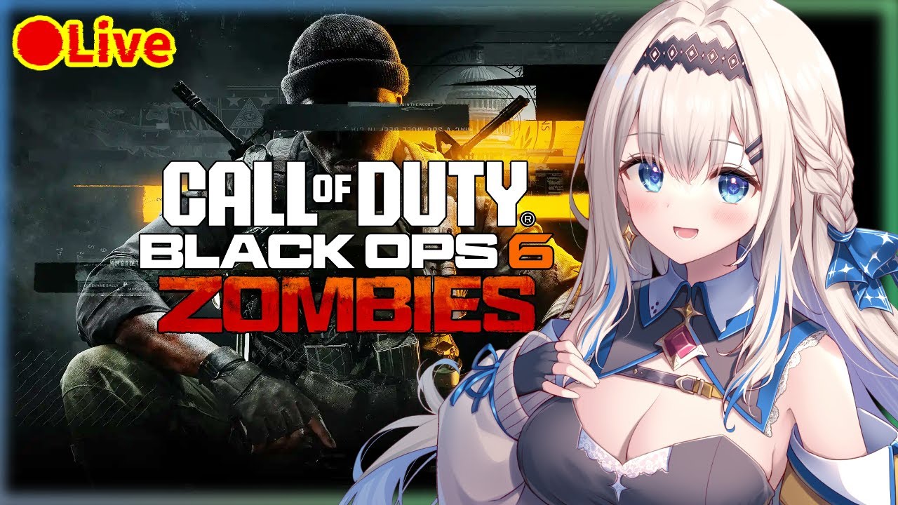 【CoD:BO6】ゾゾゾンビで迷彩解除の旅!!VTuberがCoDの新作『BLACK OPS6』をやるやる🌟初見さん大歓迎♪[LiPE-りぺ-/VTuber] - YouTube