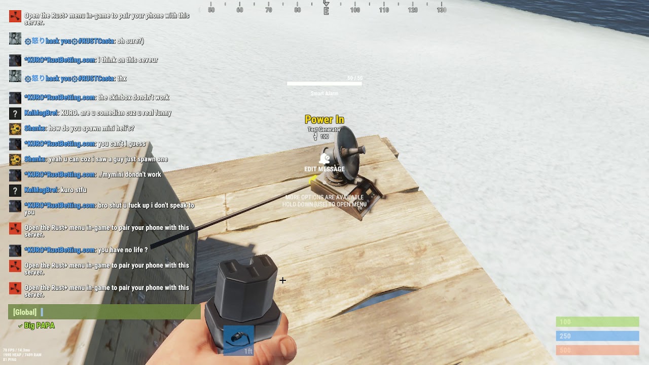 How to fix this???(Rust+ problem) - YouTube